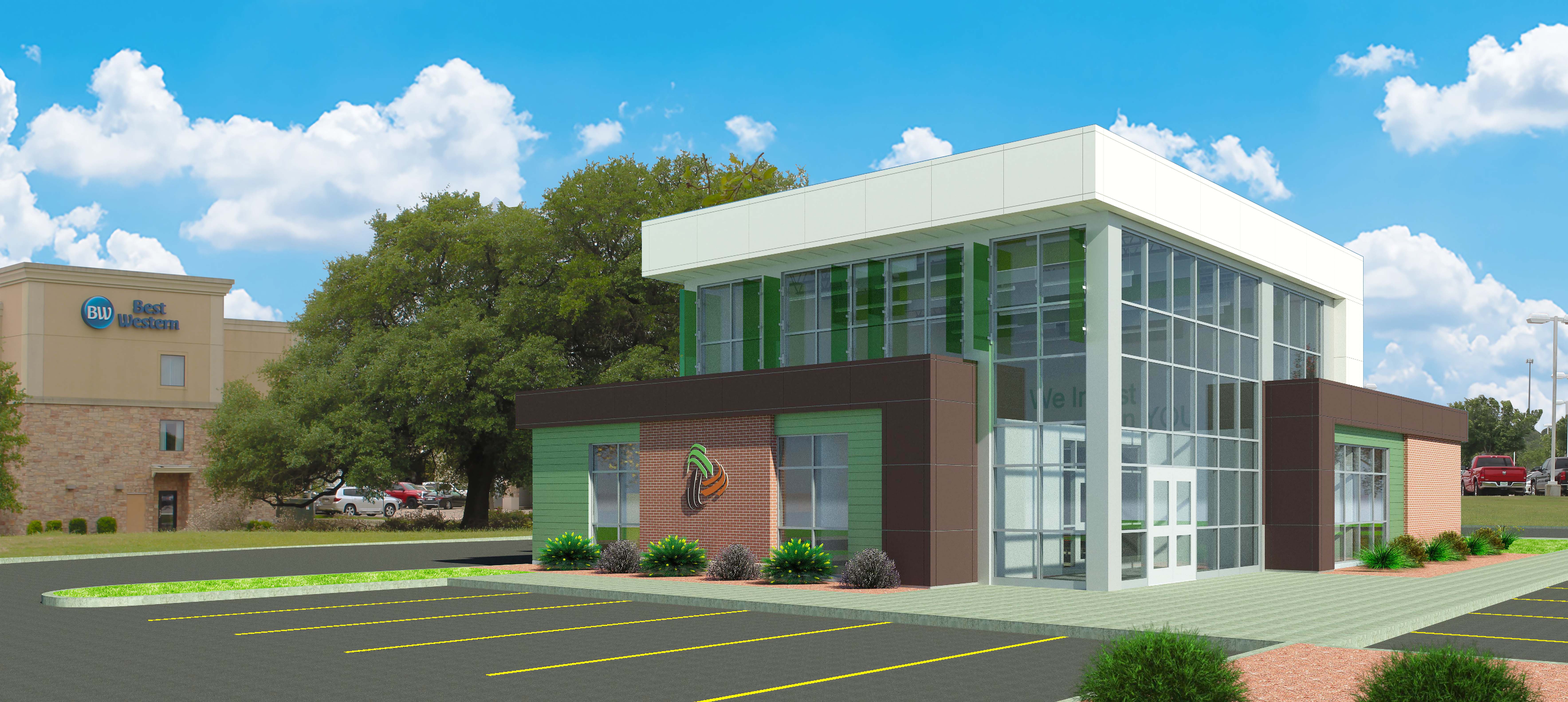 Architectural design for financial institutions | Staywood Design | Bastrop